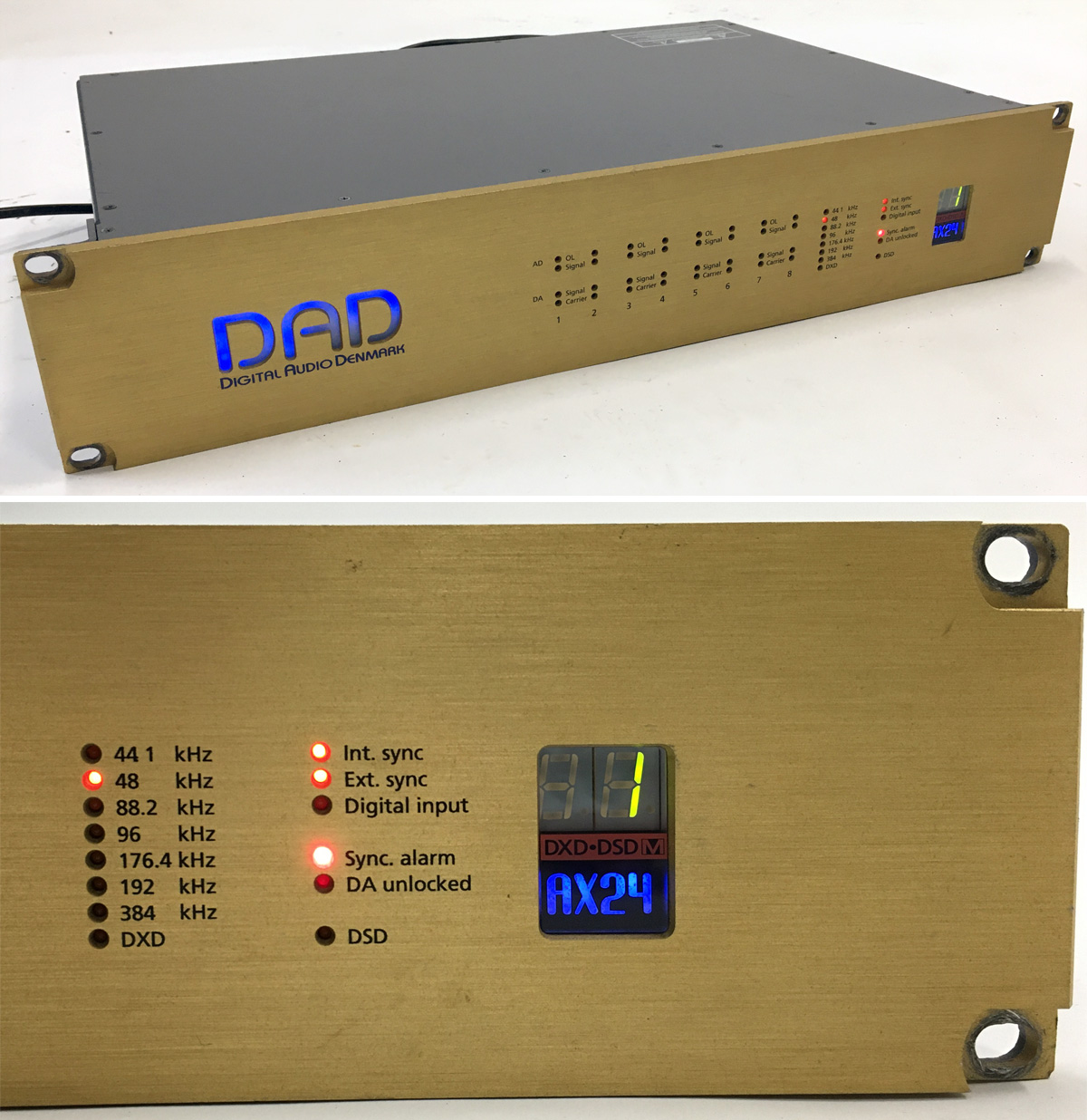 代購代標第一品牌－樂淘letao－DAD DIGITAL AUDIO DENMARK AX24 AD/DA コンバーター 現状渡し 管理L131